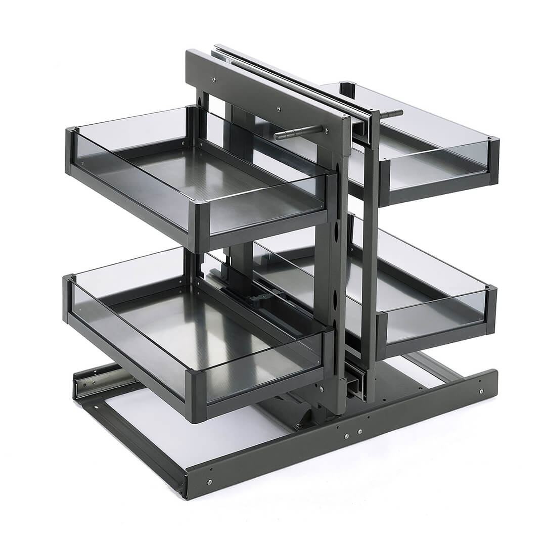 MAGIC CORNER BASKET | Kitchen Cabinet Fittings Malaysia | Sommer