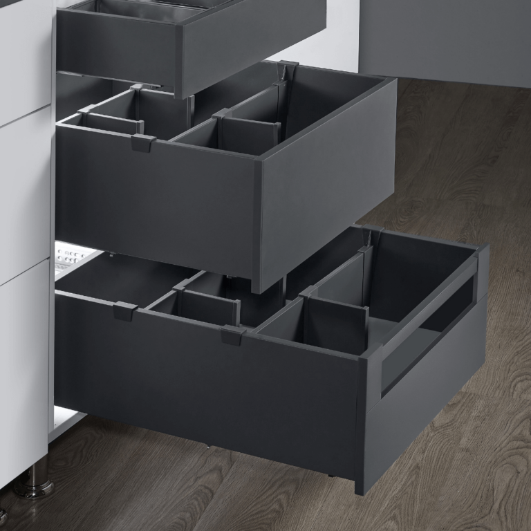 SLIM LINE HIGH INNER DRAWER WITH CROSS DIVIDER SET | Kitchen Cabinet ...
