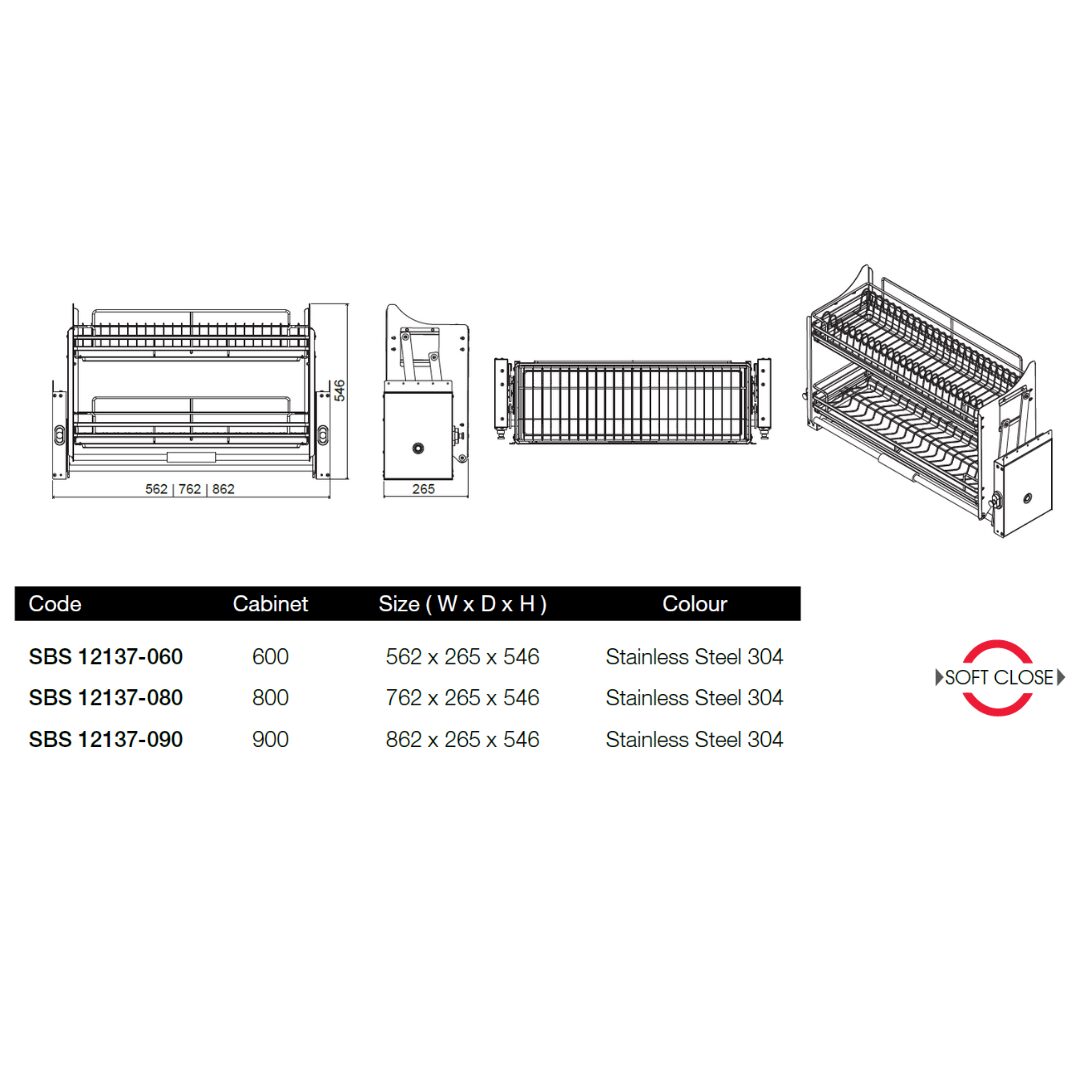 LIFT BASKET DISH RACK Sommer Marketing Sdn Bhd LIFT BASKET DISH RACK Sommer Marketing Sdn Bhd